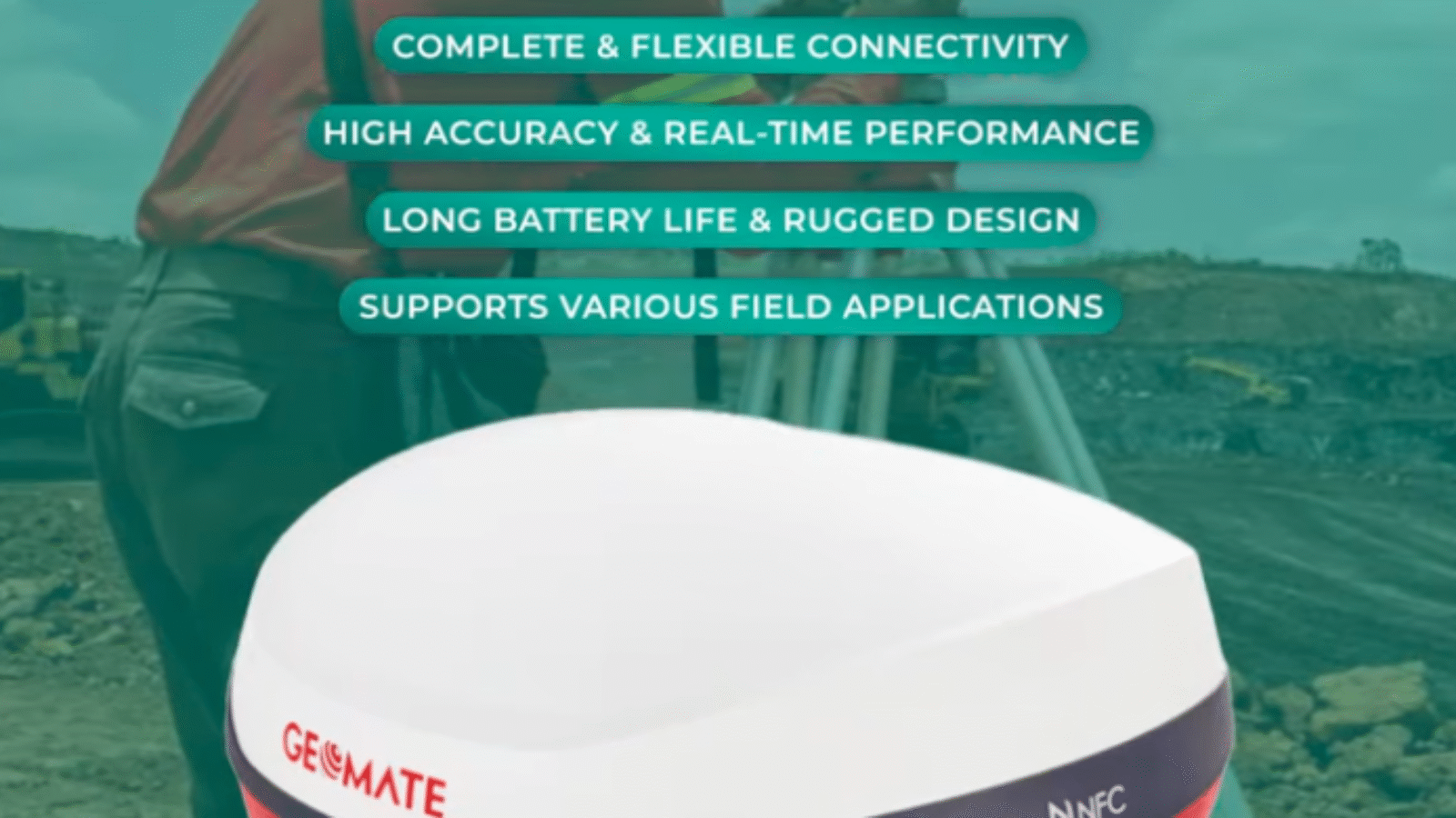 Geomate SG7 GNSS Terbaik untuk Pekerjaan Survey dan Pemetaan - Bima Shabartum Group